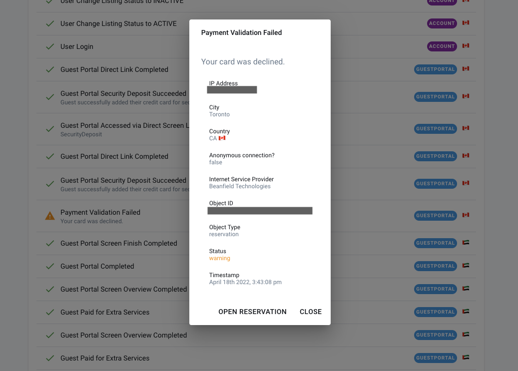 Troubleshooting with the Activity Log | Autohost Docs